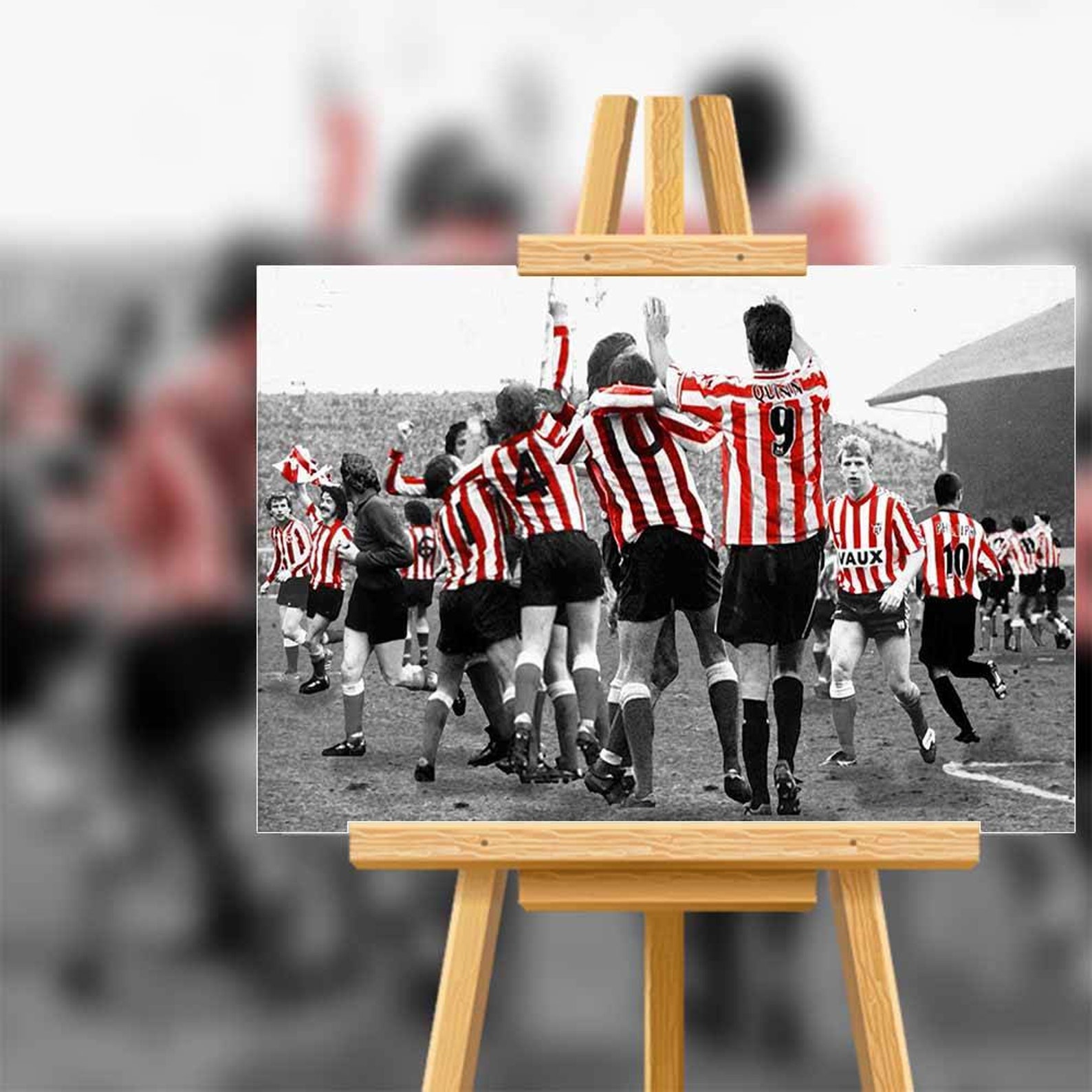 Sunderland Legends Canvas Design - Etsy