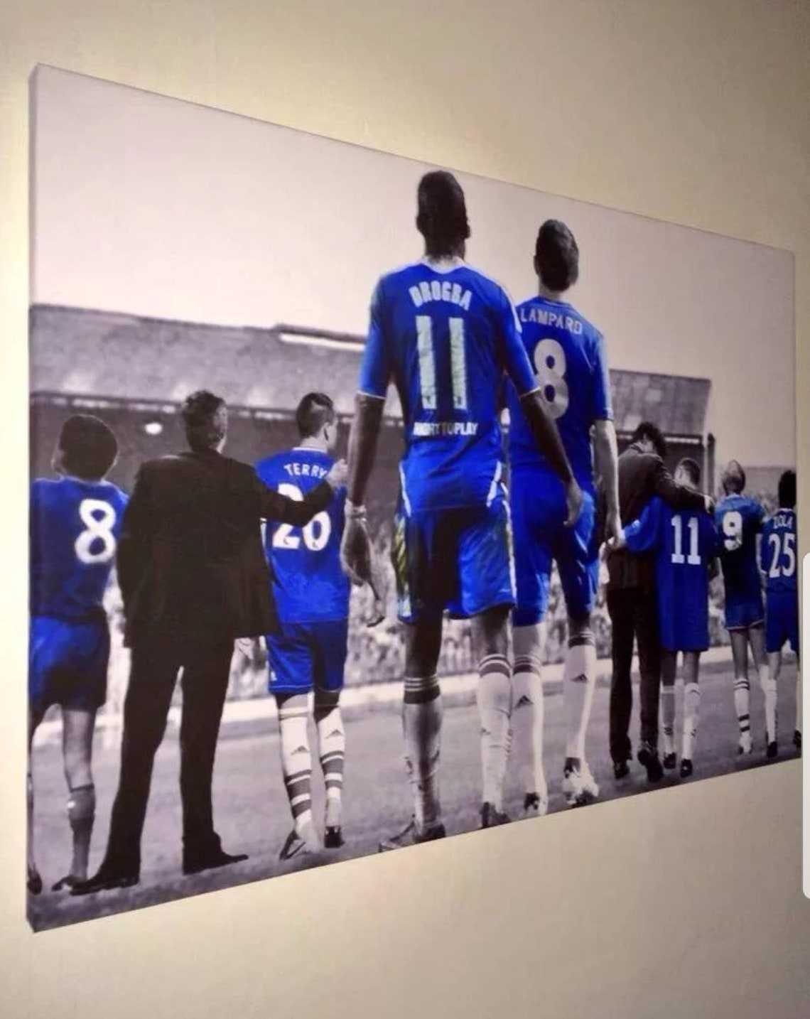 Chelsea FC Legends Canvas Design | Etsy