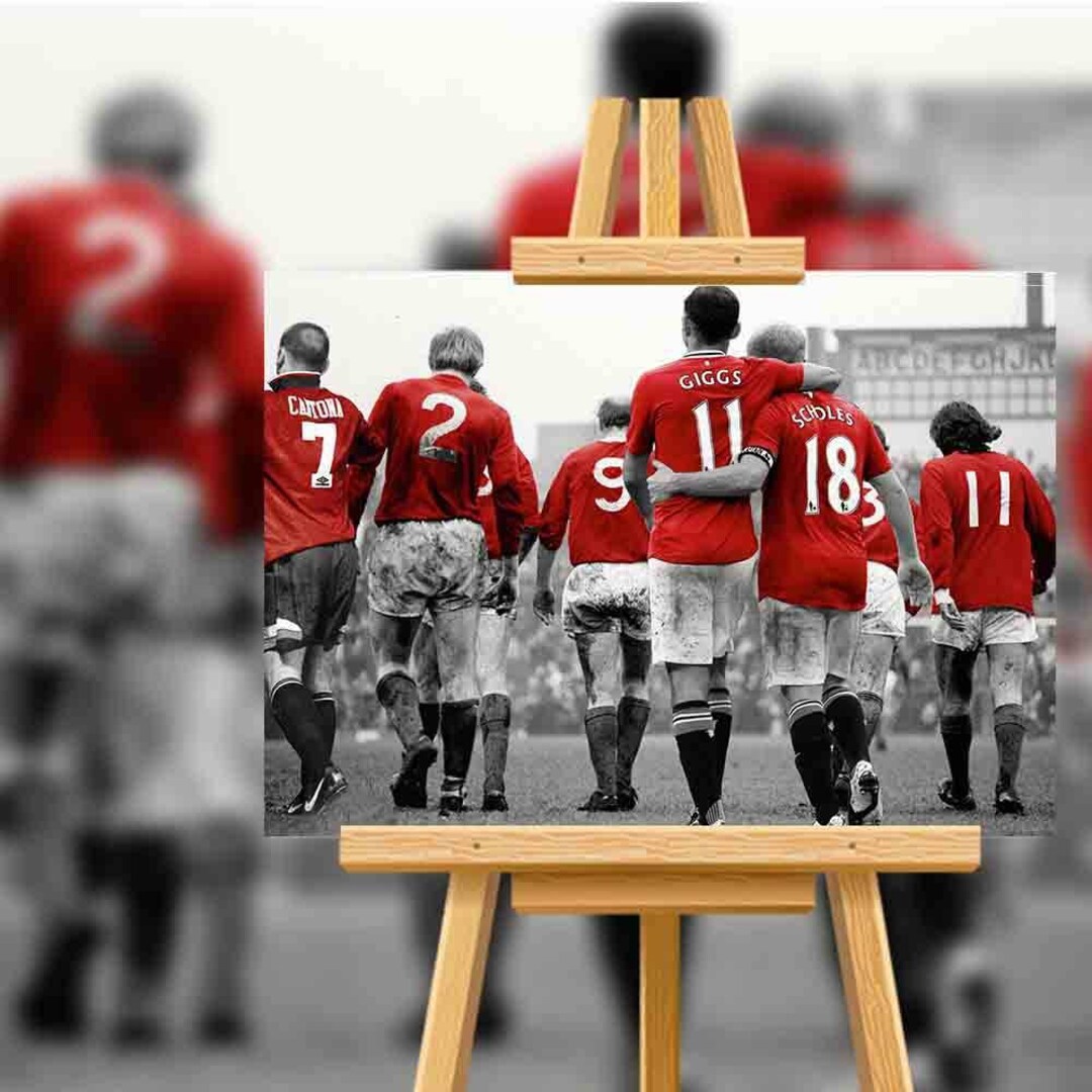 Manchester United Legends Canvas Design - Etsy