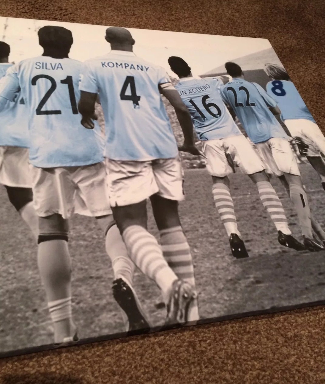Manchester City Legends Canvas Design - Etsy UK