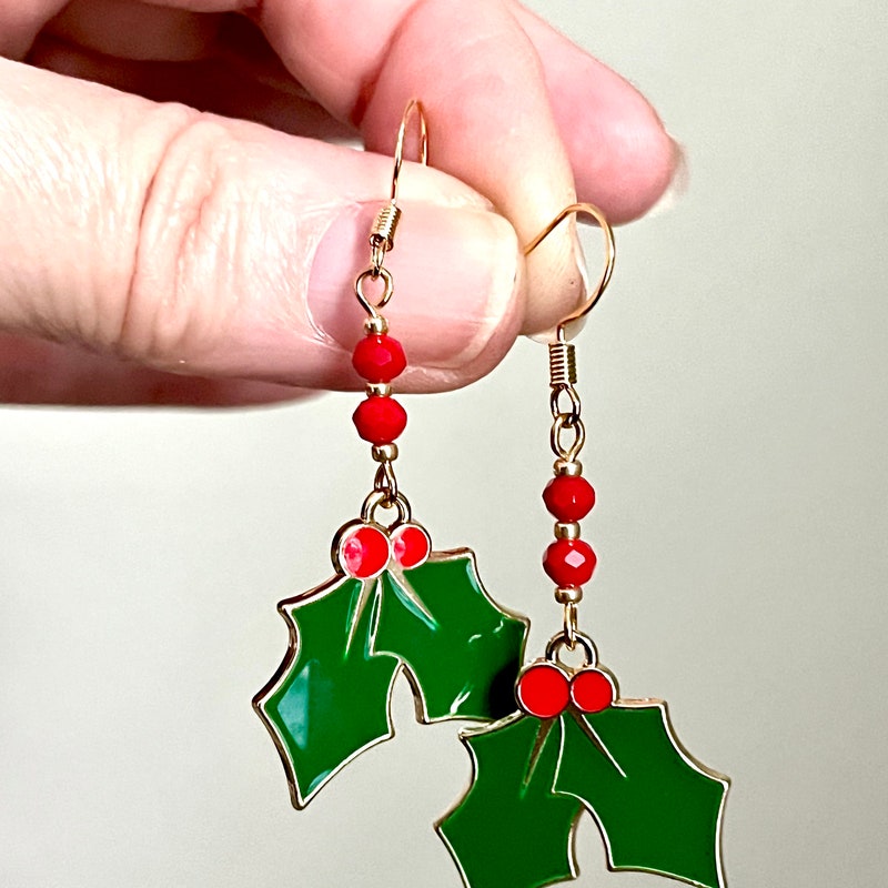 Holly Earrings - Etsy