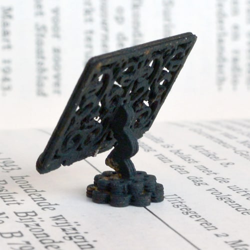 1:12 Scale Antique Dollhouse Miniature Book Miniature Library | Etsy