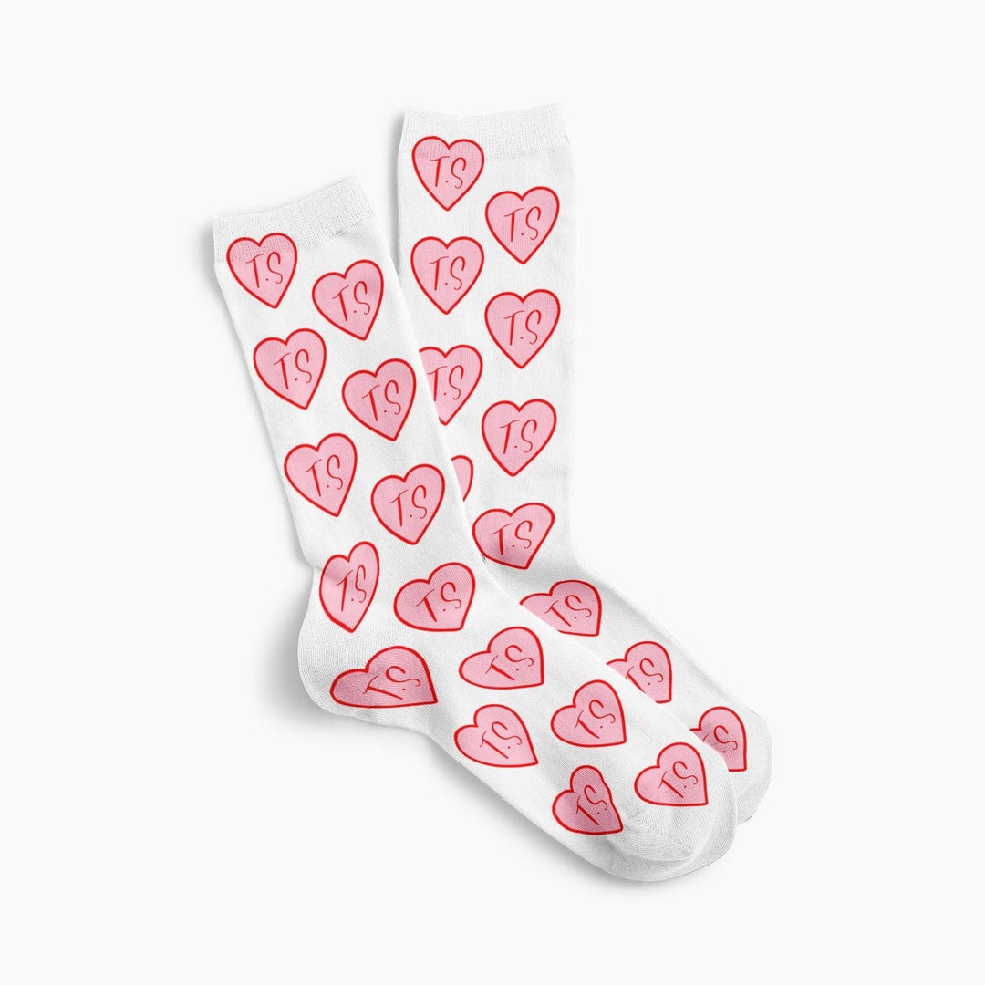 Custom Name Initial Socks Gift Personalised Wife, Husband, Boyfriend ...