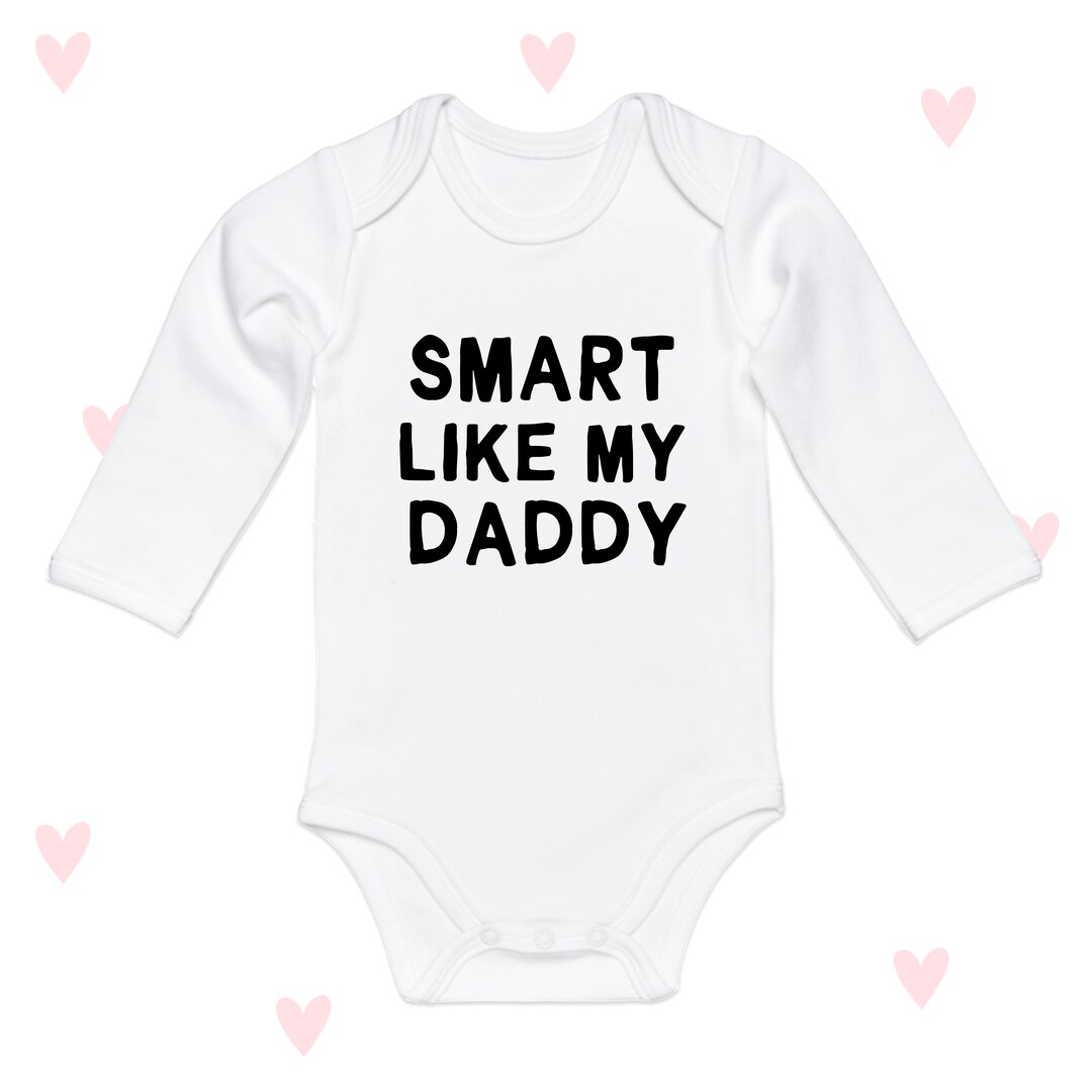 Smart Daddy Baby Grow Cute Dad to Be Gifts Boys Girls - Etsy