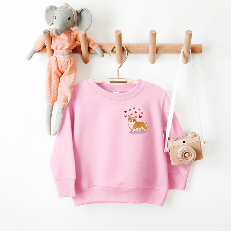 Toddler Corgi Sweatshirt - Etsy