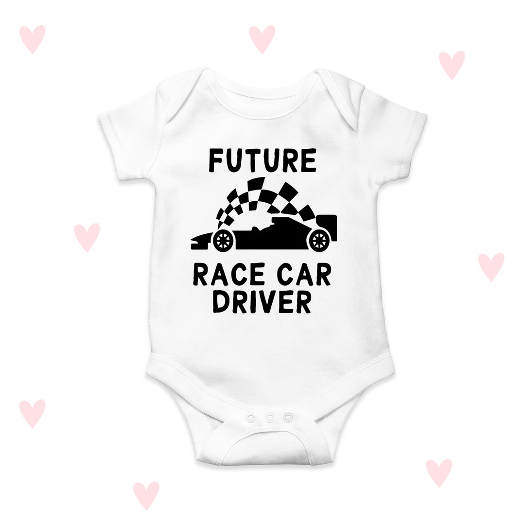 Race Car Baby Grow Future Racer Outfit Baby Boys Girls Gifts Etsy Race Car Baby Grow Future Racer Outfit Baby Boys Girls Gifts Etsy