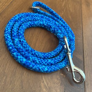 Blue Royal Blue Light Blue Soft Rope Dog Lead Perfect for - Etsy