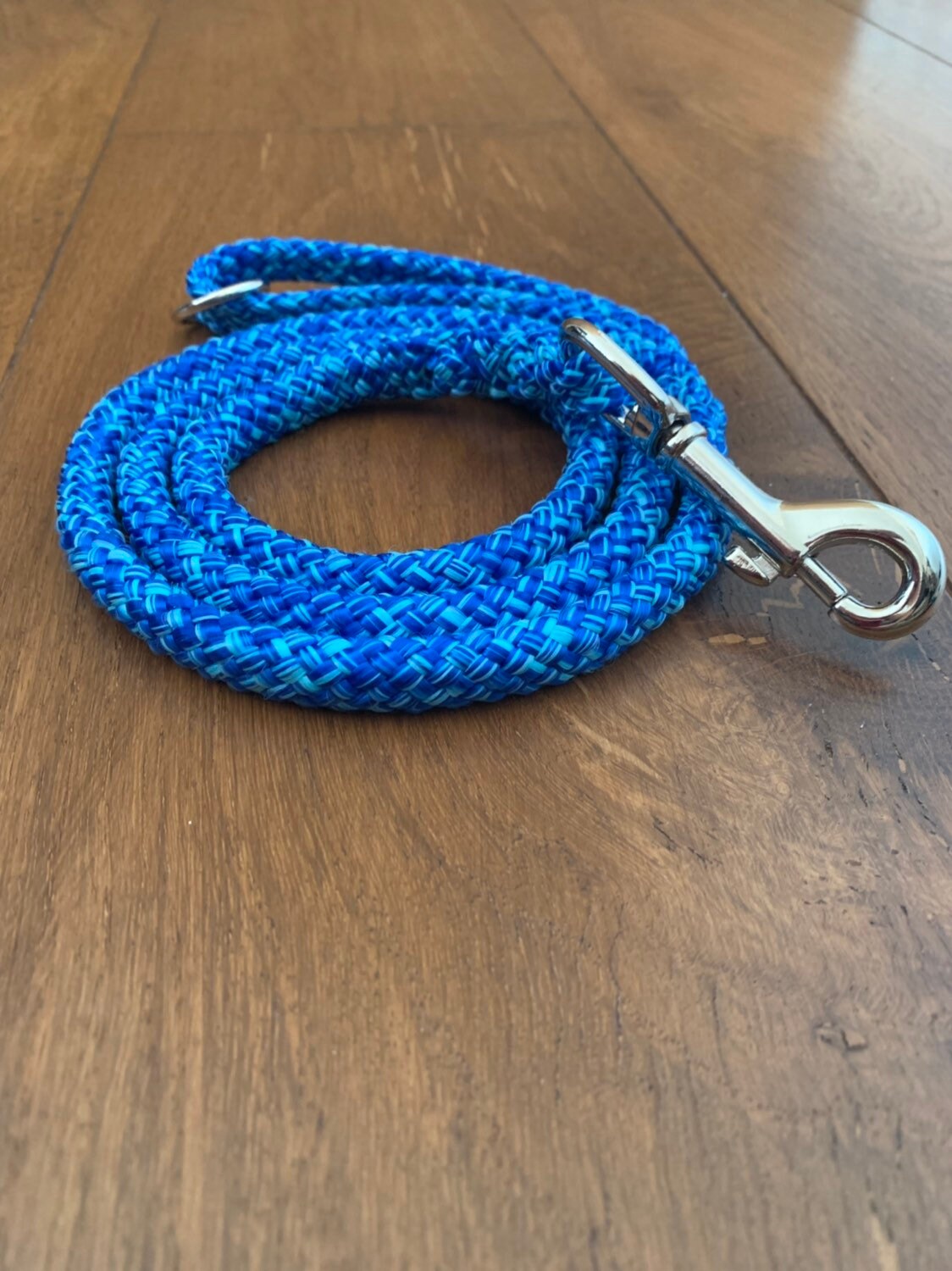 Blue Royal Blue Light Blue Soft Rope Dog Lead perfect for | Etsy