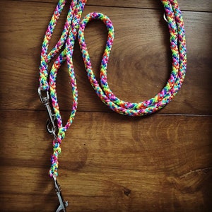 Design Your Own Multi Point Soft Rope Lead Double Ended Leash Training ...