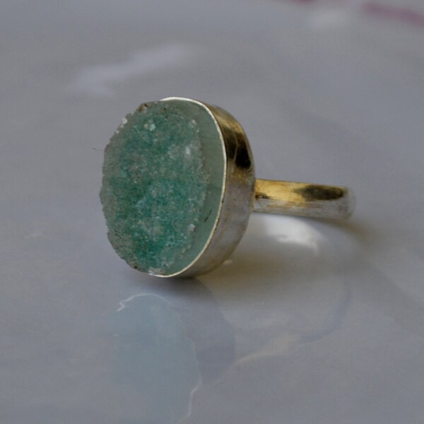 Druzy Ring - Etsy