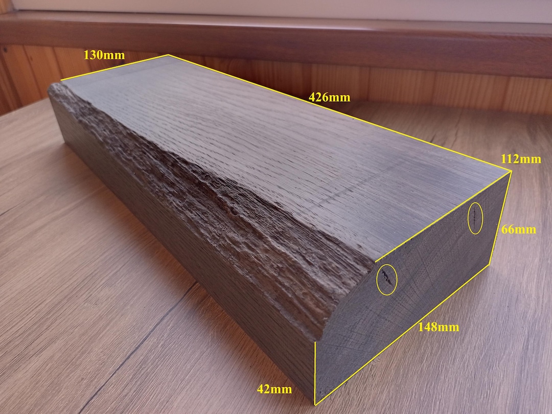 Bog Oak (morta, Wood) Plank, Blank, Piece, Board 66*148*426 Mm From ...