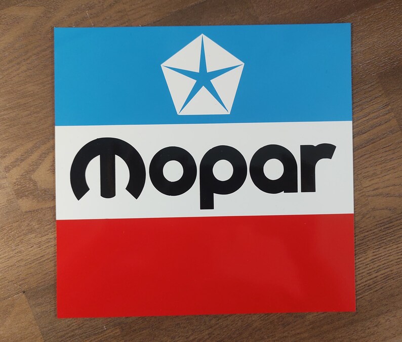 Mopar Magnet - Pentastar - Mopar Classic Logo - Etsy