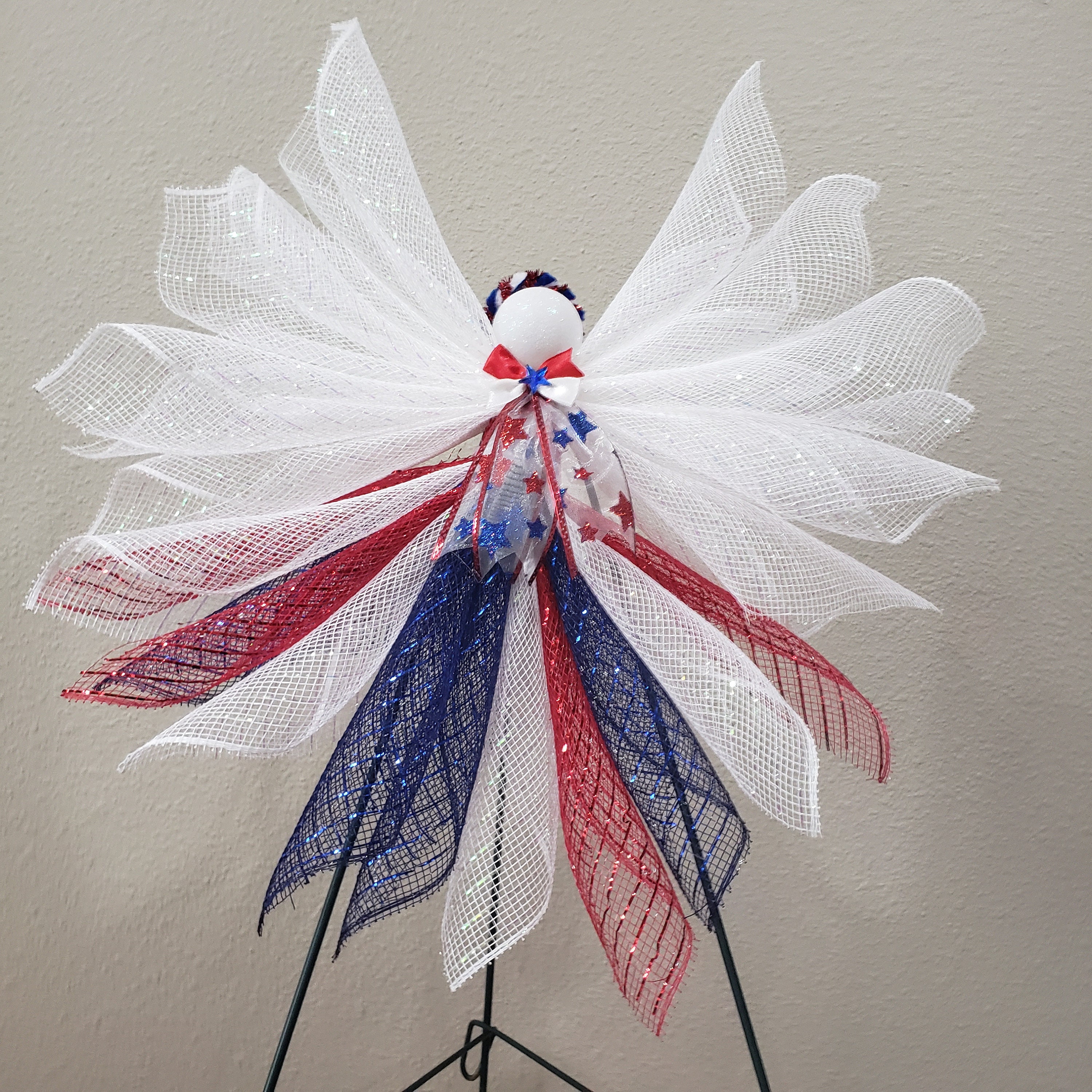Patriotic Angel Door, Wall Hanger or Tree Topper - Etsy