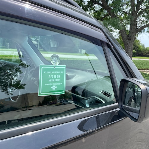 Pet on Board Decal / Dog on Board / Sticker / Temperature - Etsy