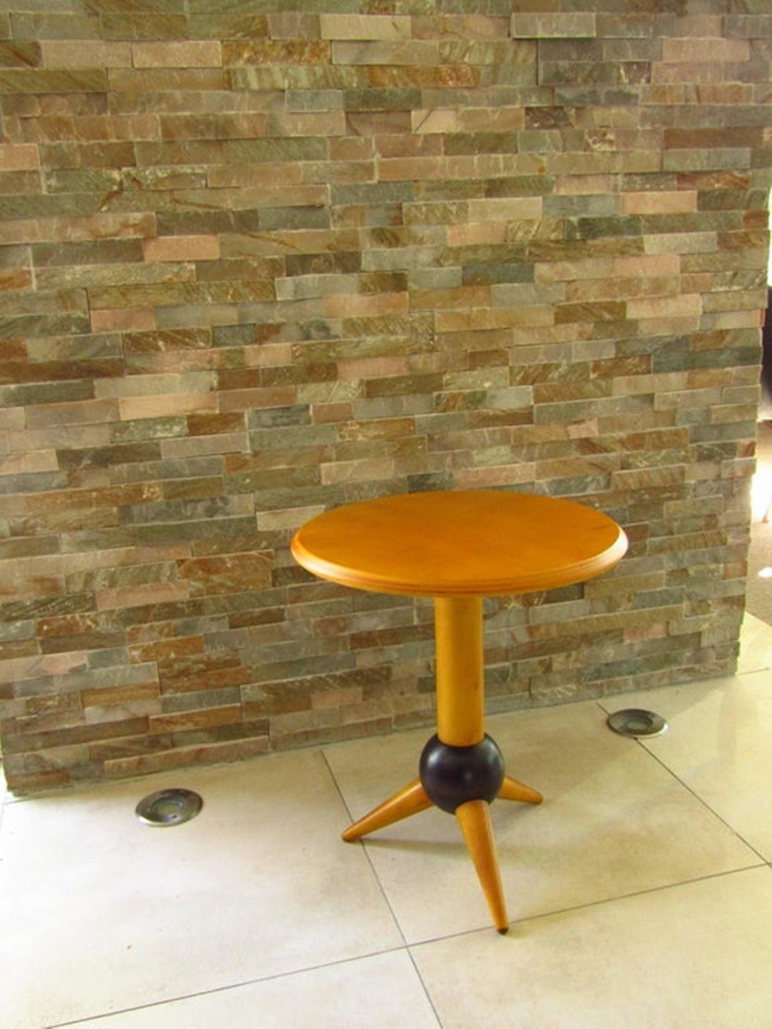 Sputnik Side Table, Mid Century Round Table - Etsy UK