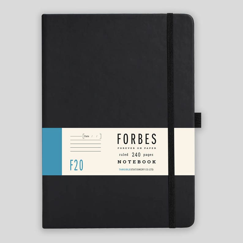 Personalised Journals & Notebooks FORBES A5 Lined Notebooks - Etsy UK