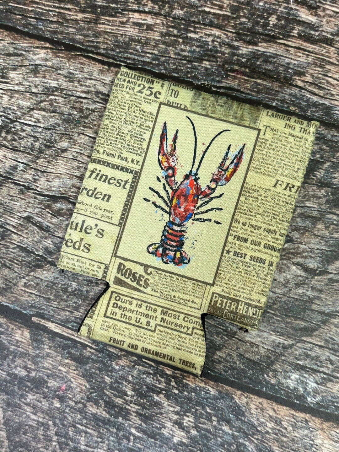 Crawfish Can Hugger / Crawfish Can Cooler / Crawfish Cozie - Etsy