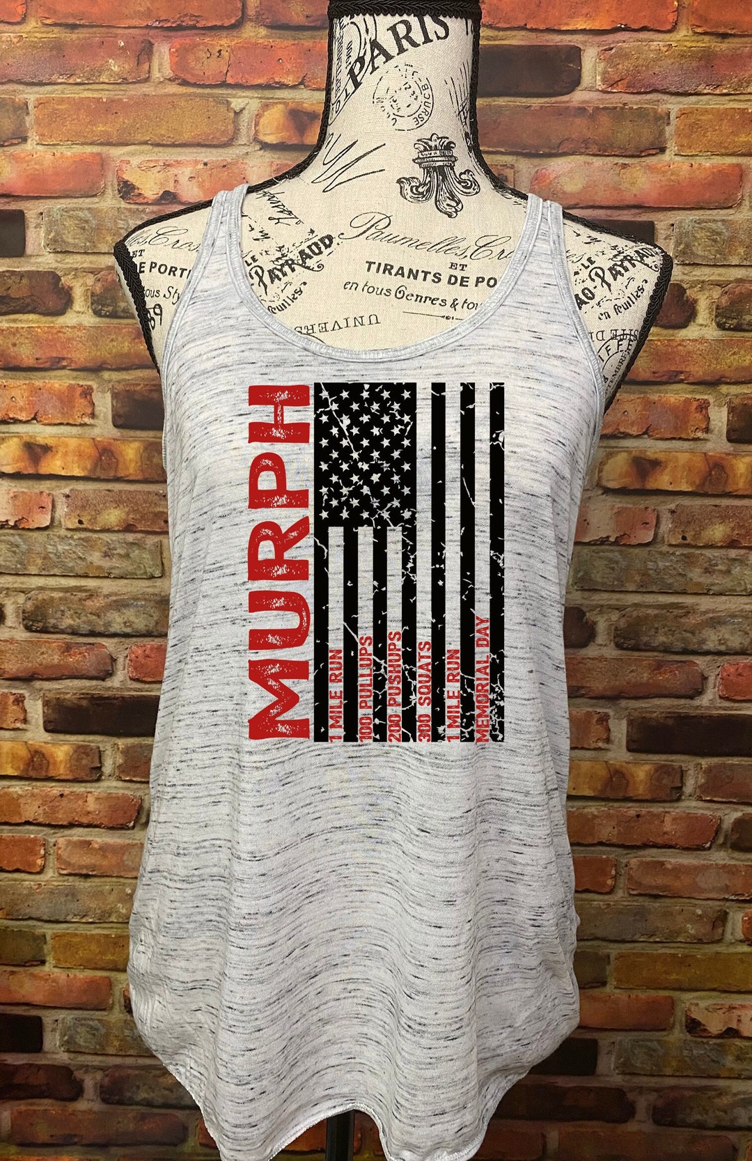 MURPH Workout Tank / Murph Memorial Day Shirt - Etsy