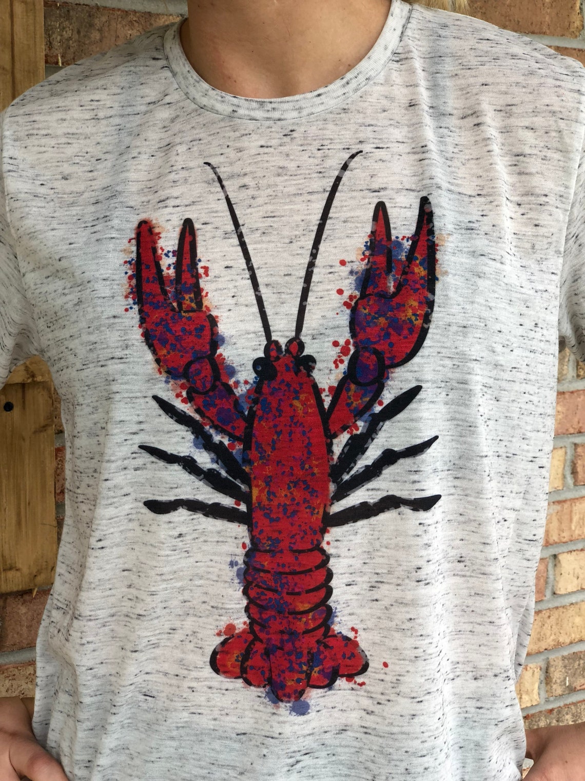 Crawfish Shirt / Watercolor Crawfish Shirt/ Crawfish T-shirt / NOLA - Etsy