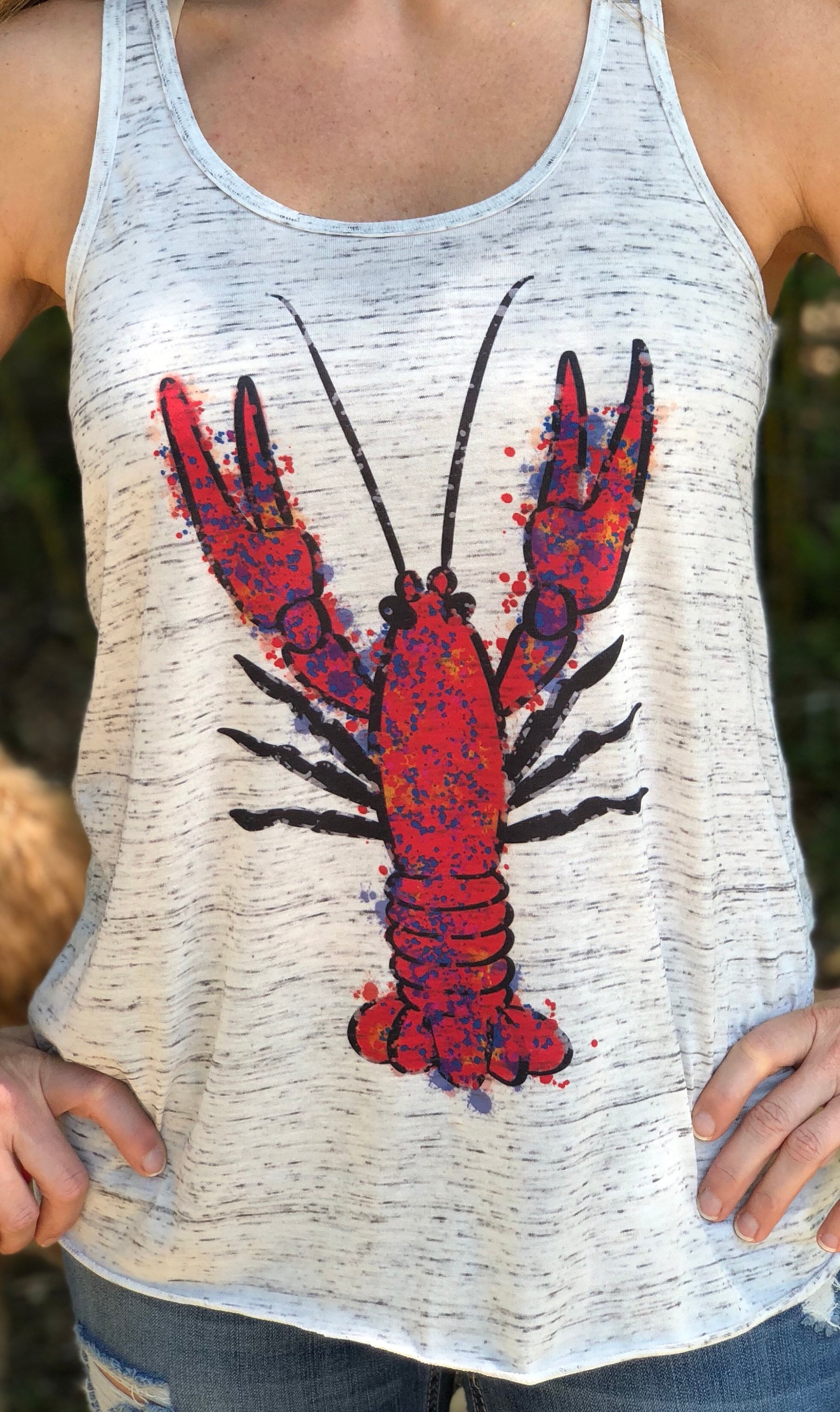 Crawfish Shirt / Watercolor Crawfish Shirt/ Crawfish T-shirt / NOLA - Etsy