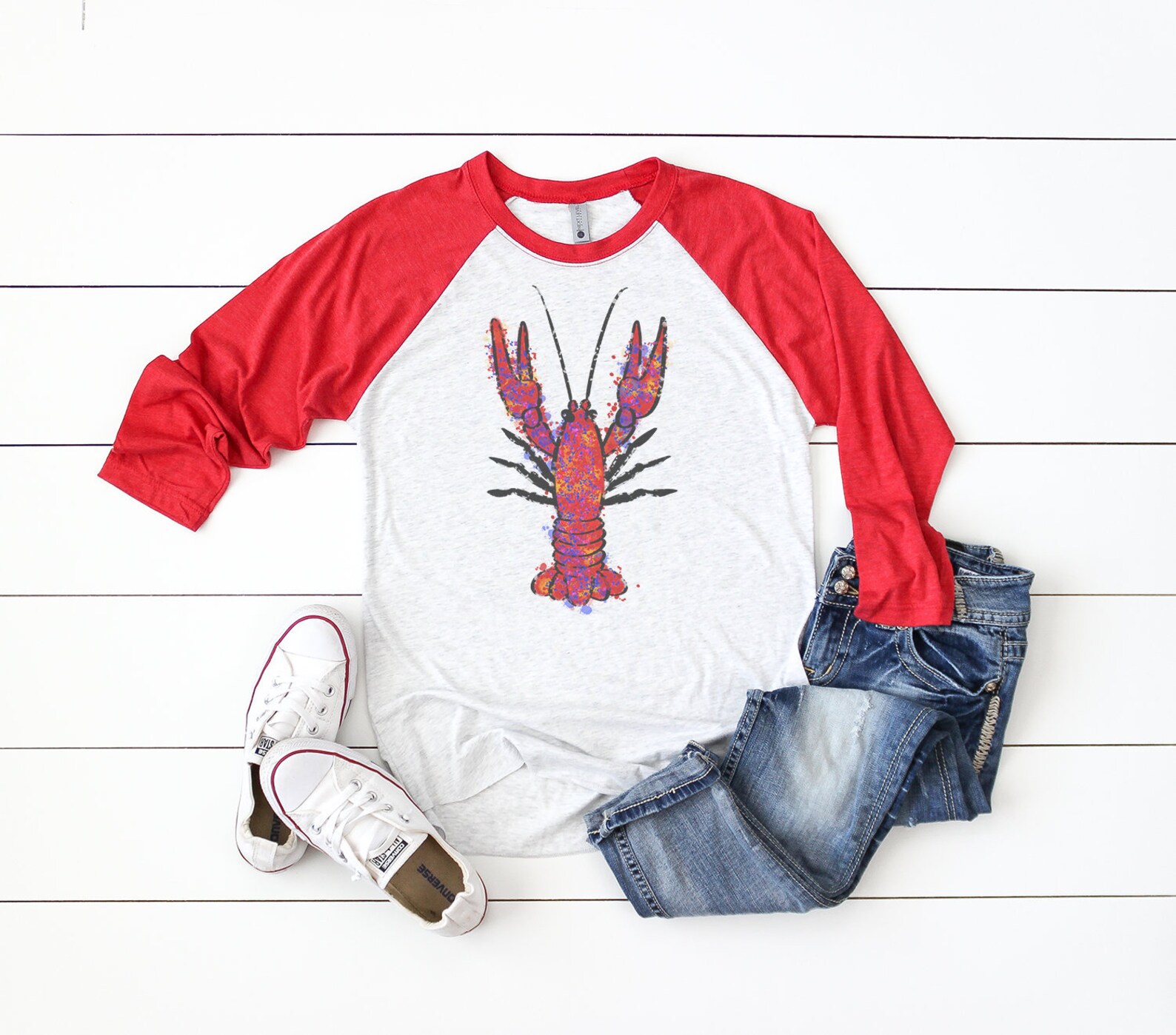 Crawfish Shirt / Watercolor Crawfish Shirt / Crawfish T-shirt / NOLA - Etsy