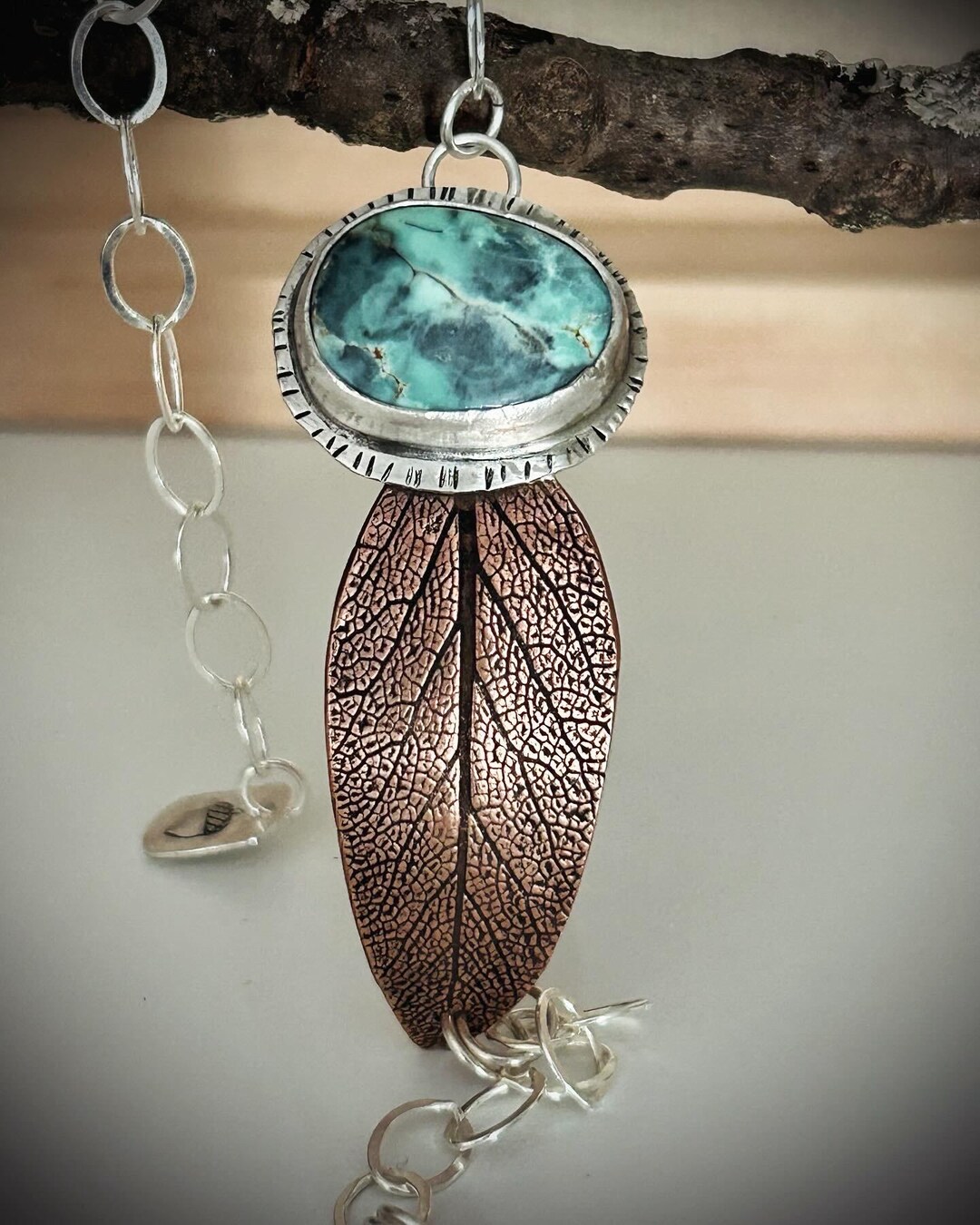 Sage Bracelet Sage Leaf Bracelet One-of-a-kind Bracelet Artisan ...