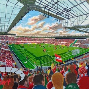 Middlesbrough Football Club - Riverside Stadium Art Print - Etsy UK