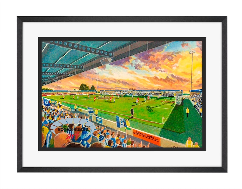 Deva Stadium Fine Art Print Chester Football Club - Etsy UK