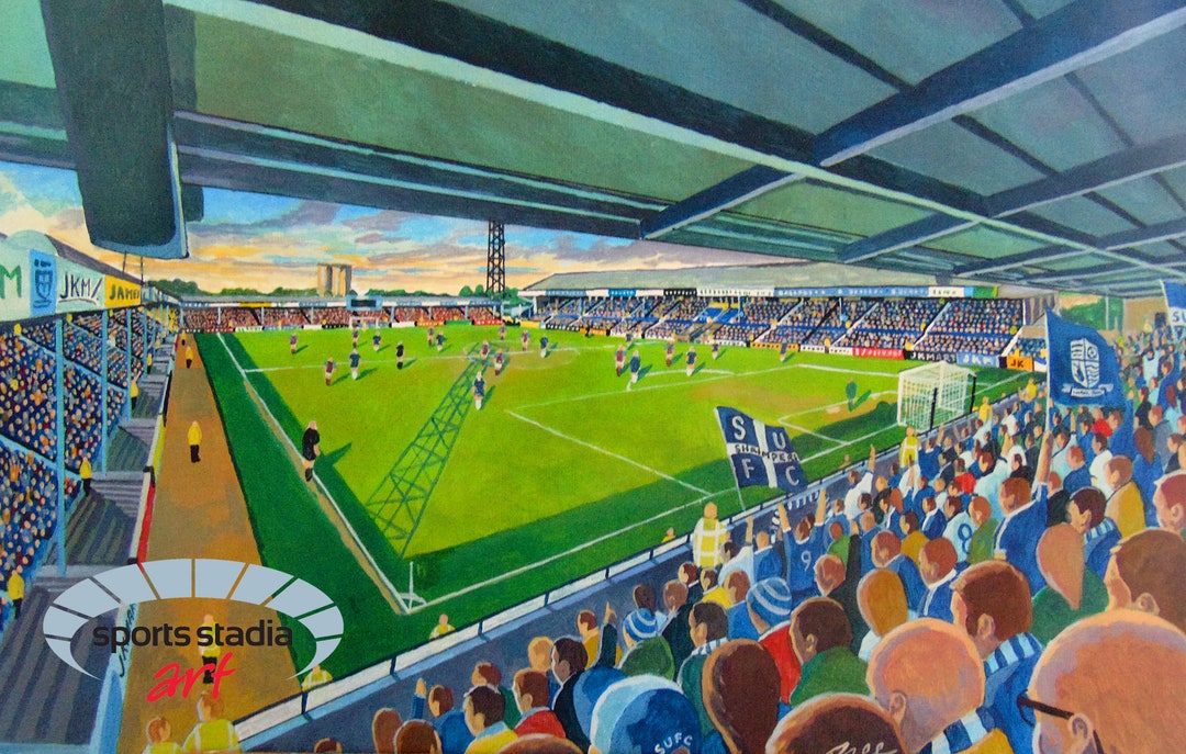 Southend United Football Club - Roots Hall Stadium Art Print - Etsy UK
