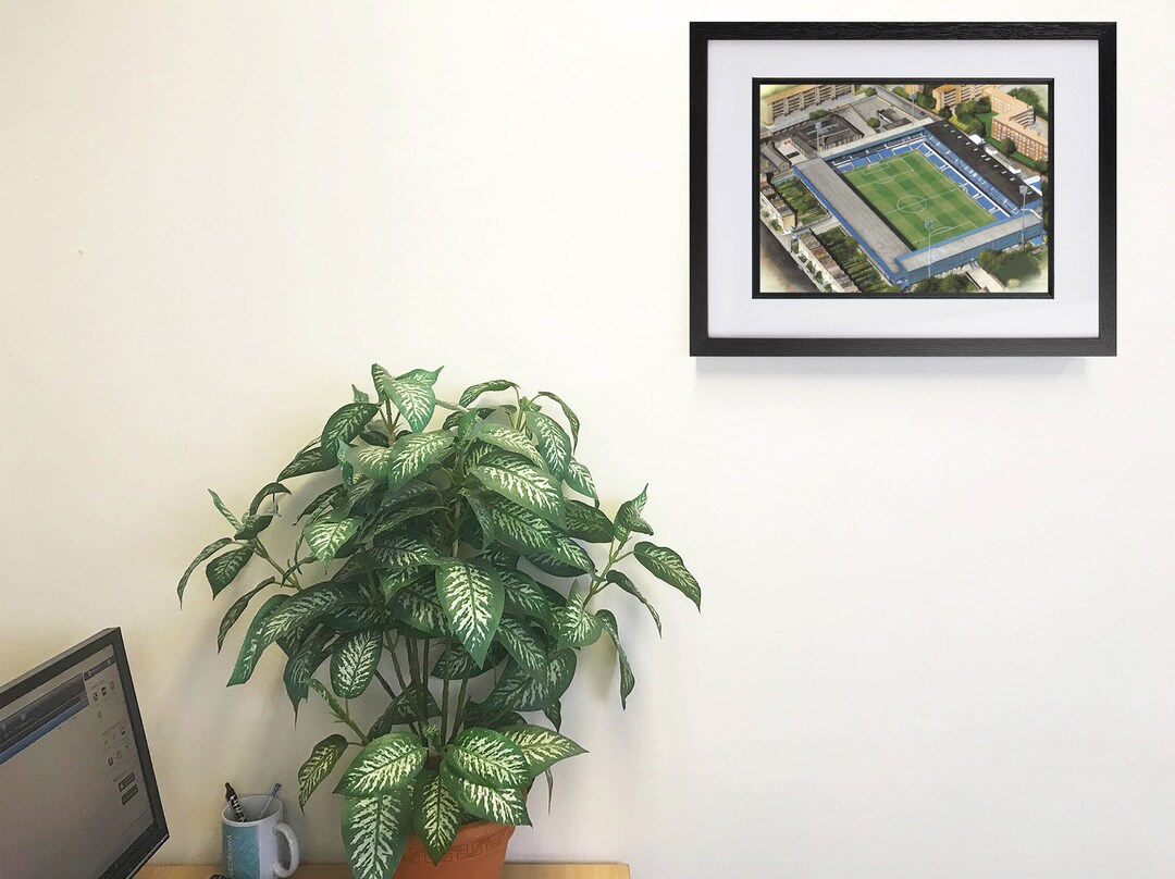 Loftus Road Stadium 'aerial View' Fine Art Print Queens Park Rangers ...