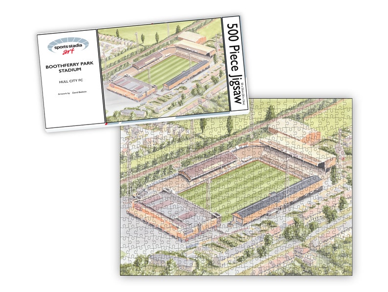 Boothferry Park Stadium Fine Art Jigsaw Puzzle Hull City FC - Etsy