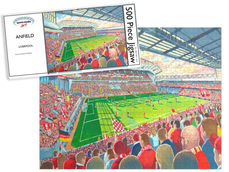 Liverpool Football Club - Anfield Stadium Fine Art Jigsaw Puzzle - Etsy