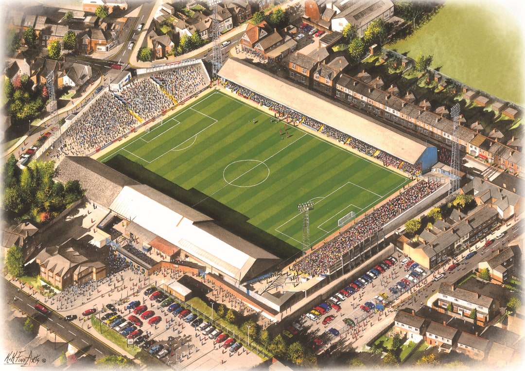Elm Park Stadium 'aerial View' Fine Art Jigsaw Puzzle - Reading ...