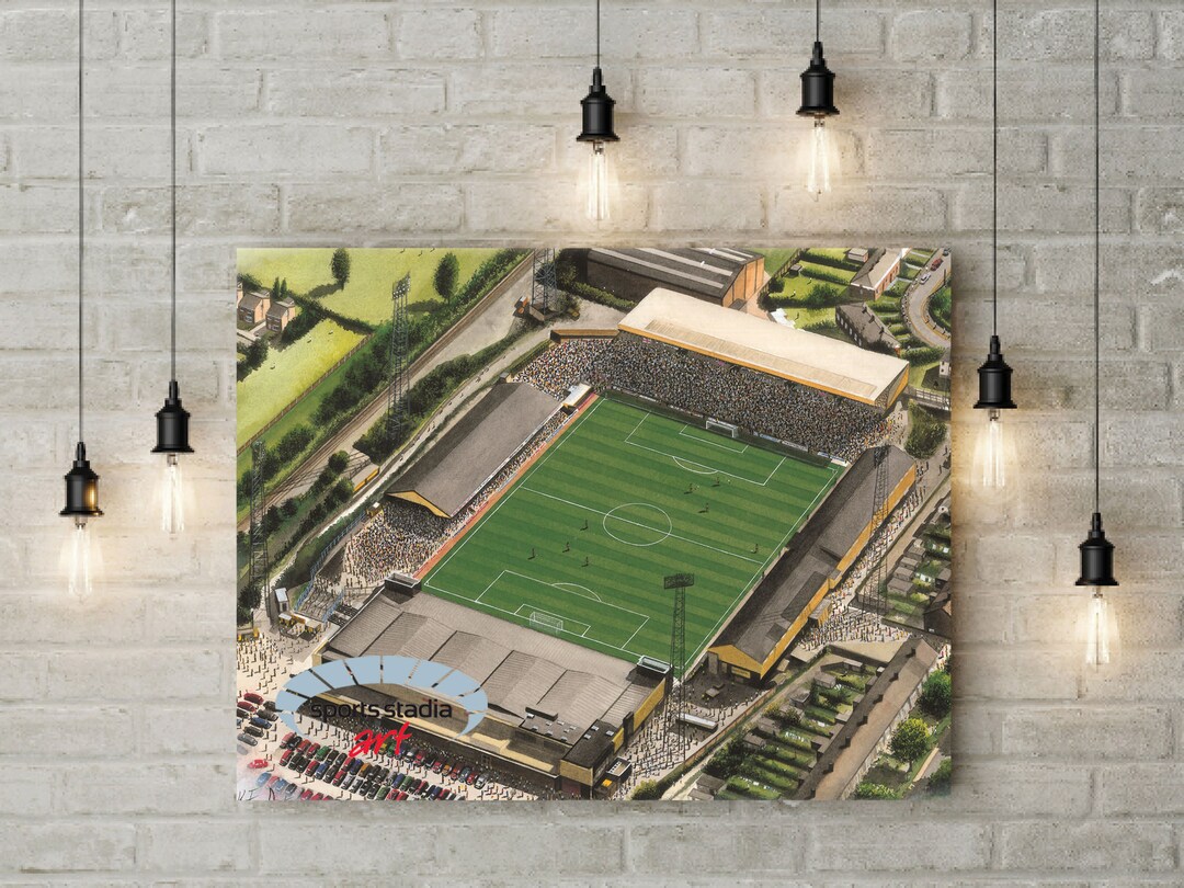 Boothferry Park Stadium Fine Art Canvas Print Hull City Football Club ...
