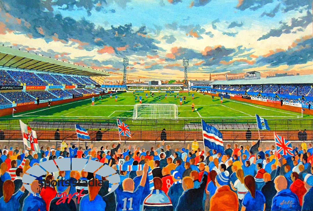 Linfield Football Club - Windsor Park Stadium Fine Art Jigsaw Puzzle - Etsy