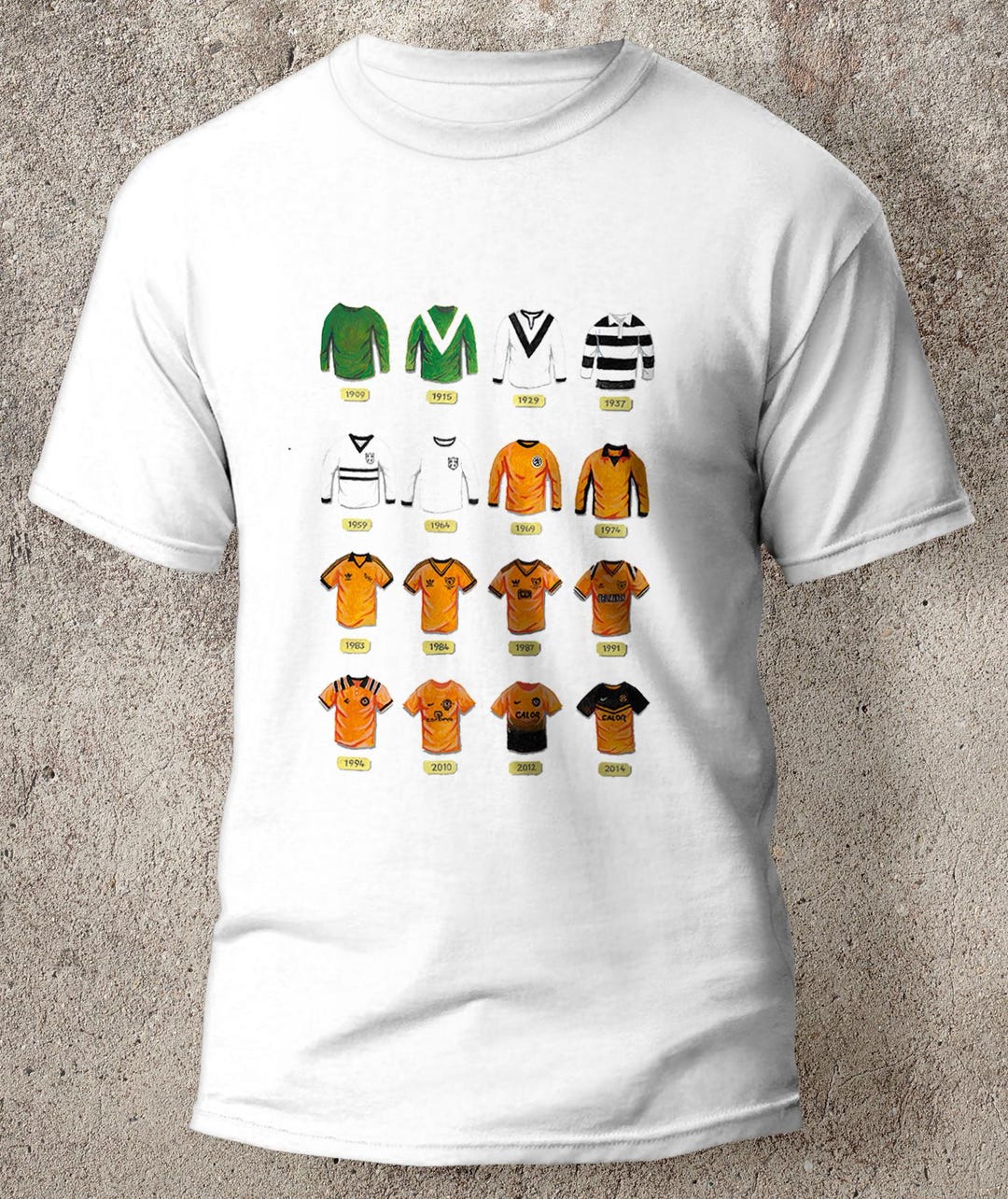 Dundee United FC Retro Football Shirts T-shirt - Etsy