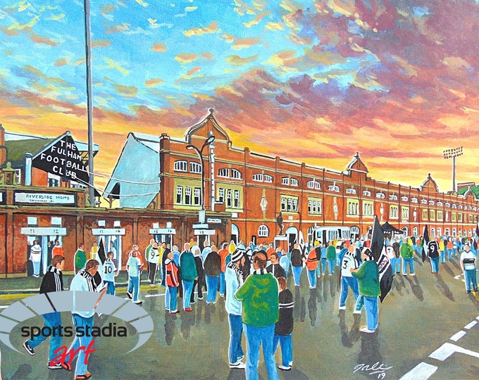 The Fulham Tube Map - Etsy UK