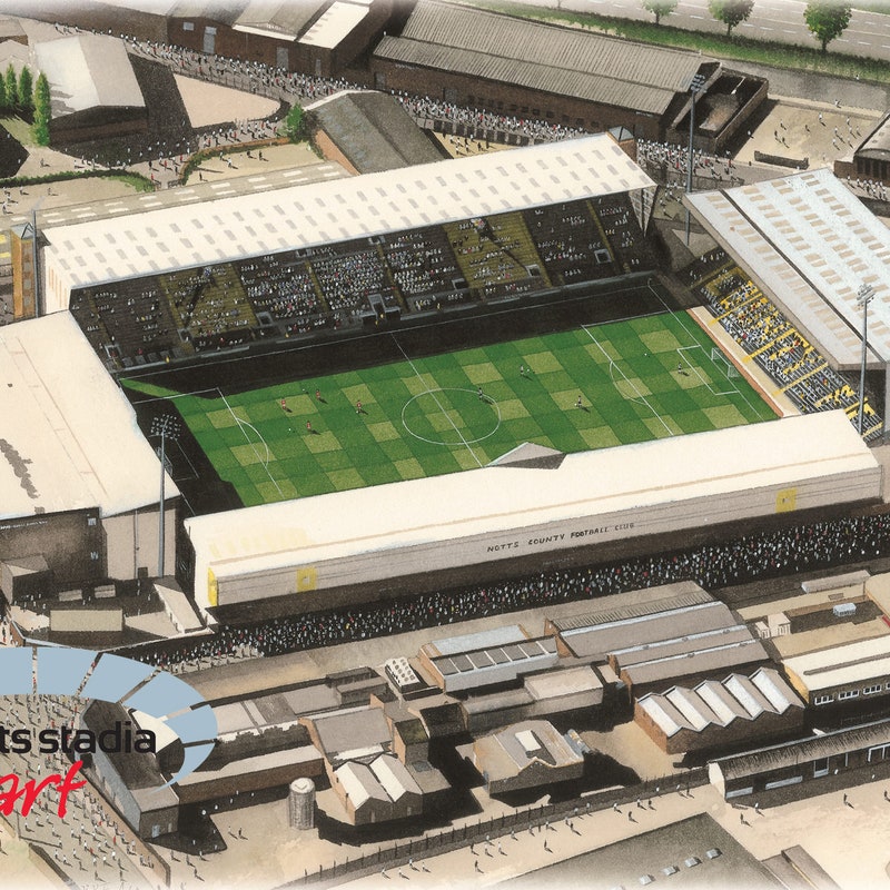 Notes County Stadium - Etsy New Zealand