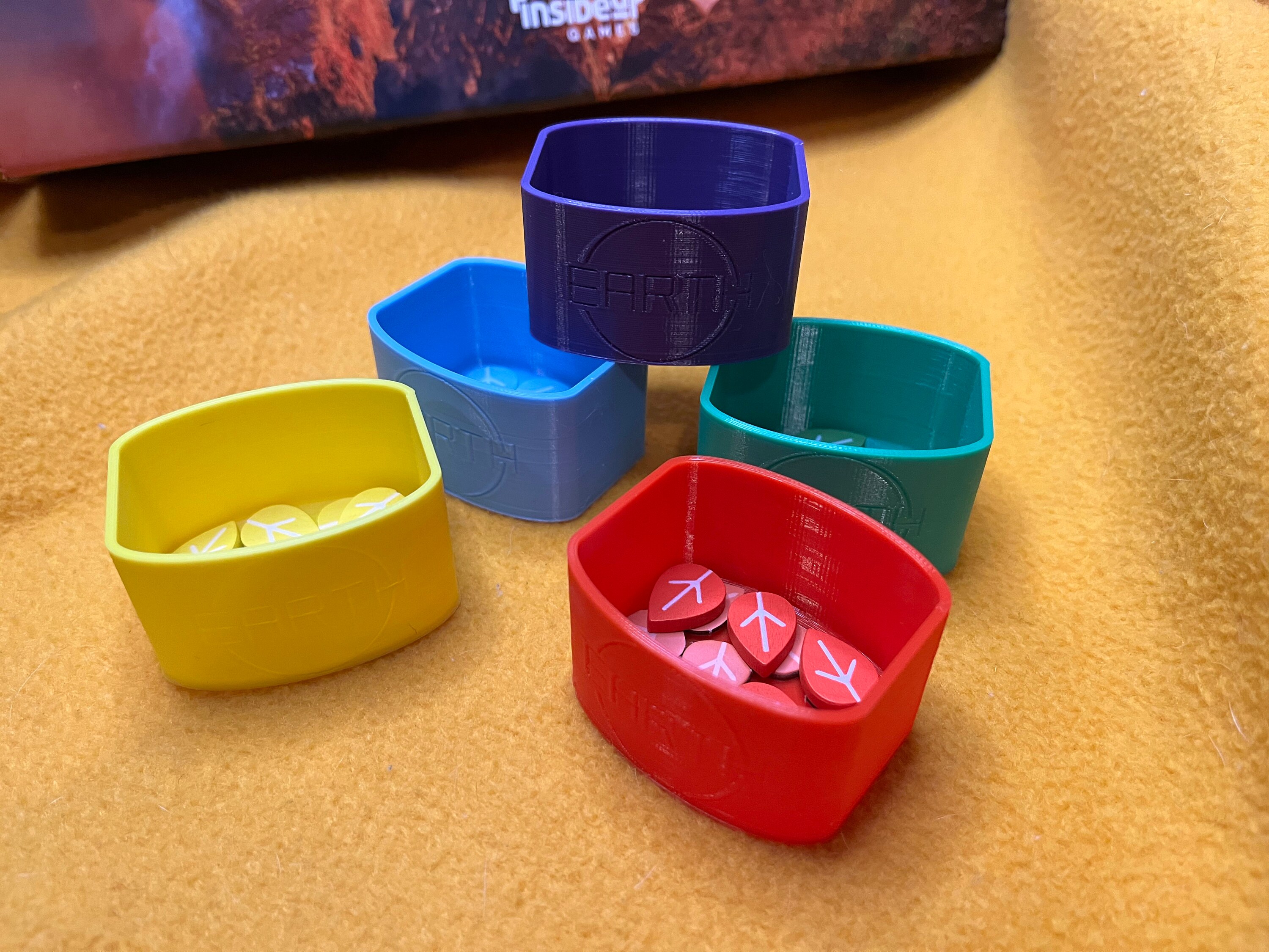 Earth 3D Printed Insert - Etsy