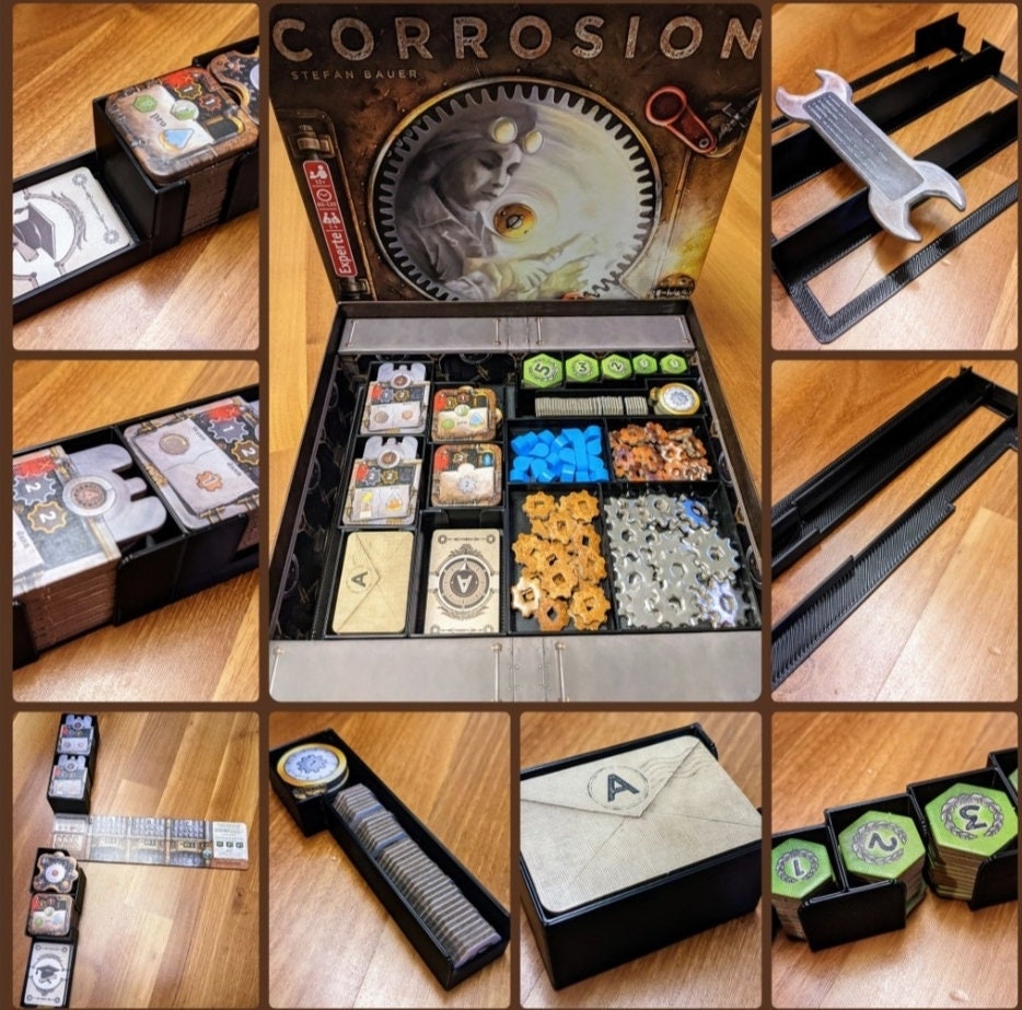 Corrosion Board Game 3D Printed Insert | Etsy