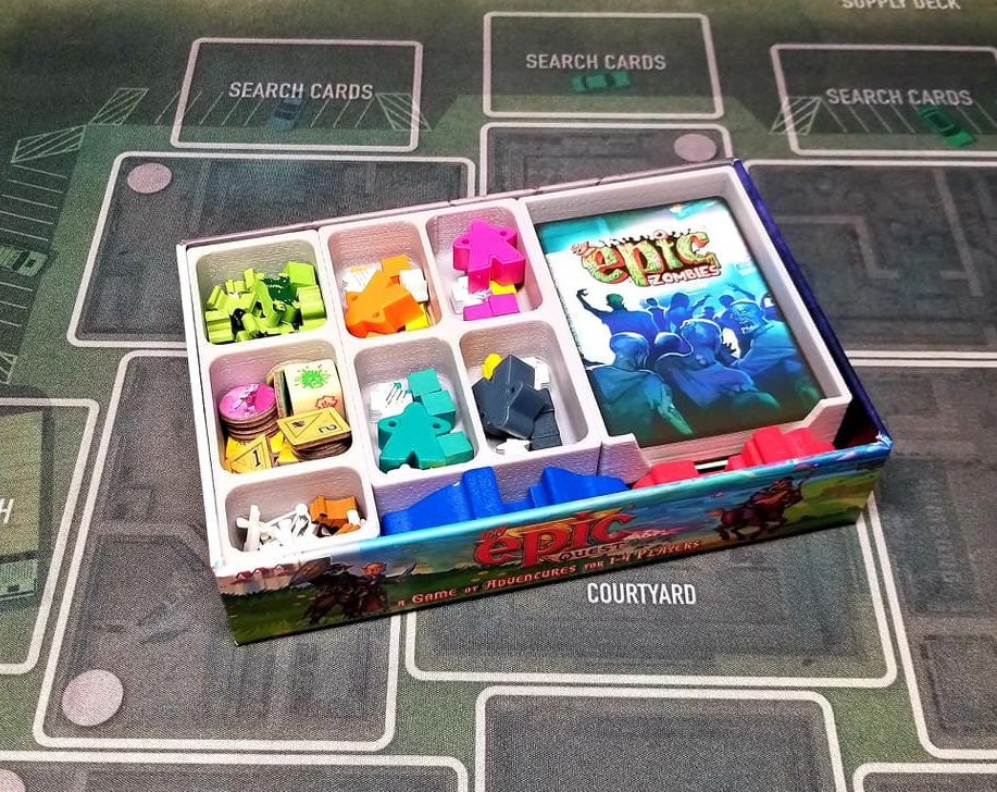 Tiny Epic Zombies 3D Printed Insert | Etsy