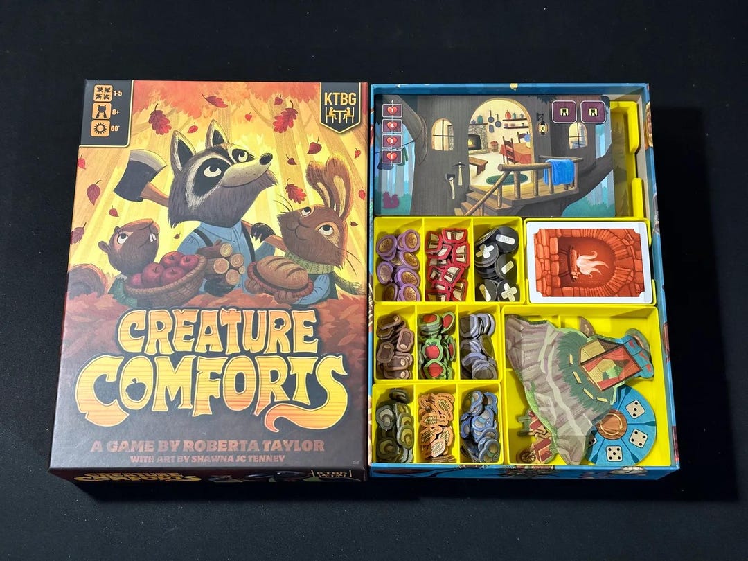 Creature Comforts 3D Printed Box Insert - Etsy
