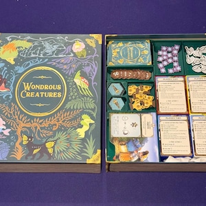 Wondrous Creatures 3D Printed Insert (retail/base Kickstarter) - Etsy