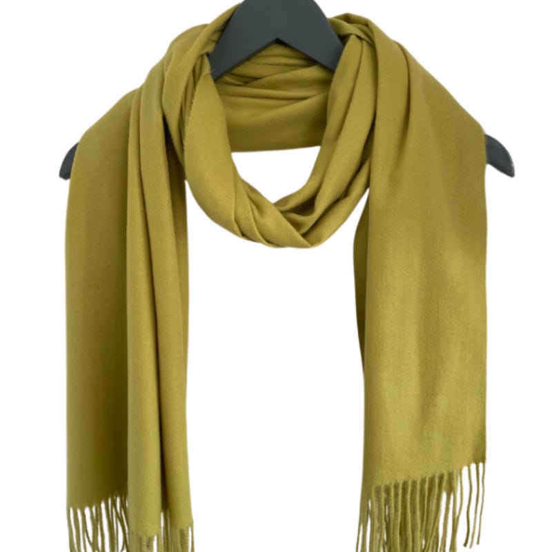 Lime Scarf - Etsy UK
