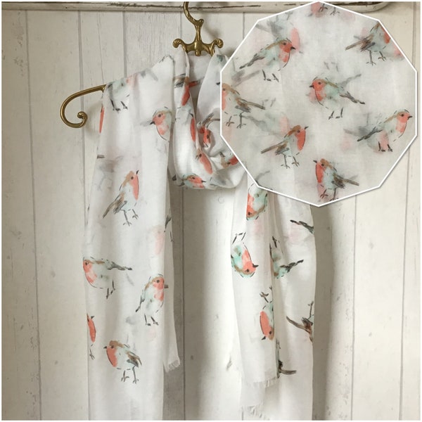 Bird Scarf - Etsy UK