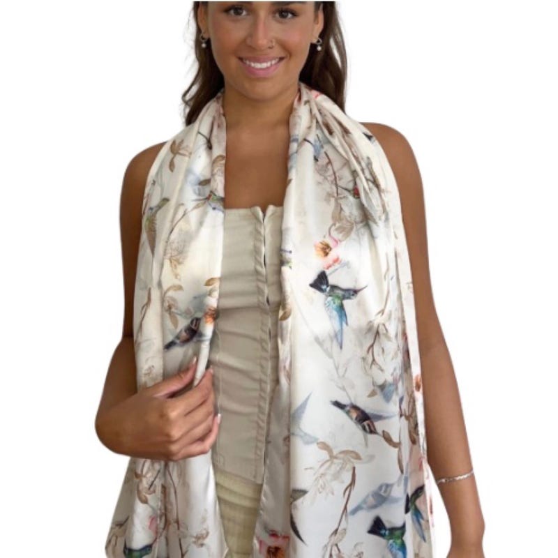 Bird Scarf - Etsy UK