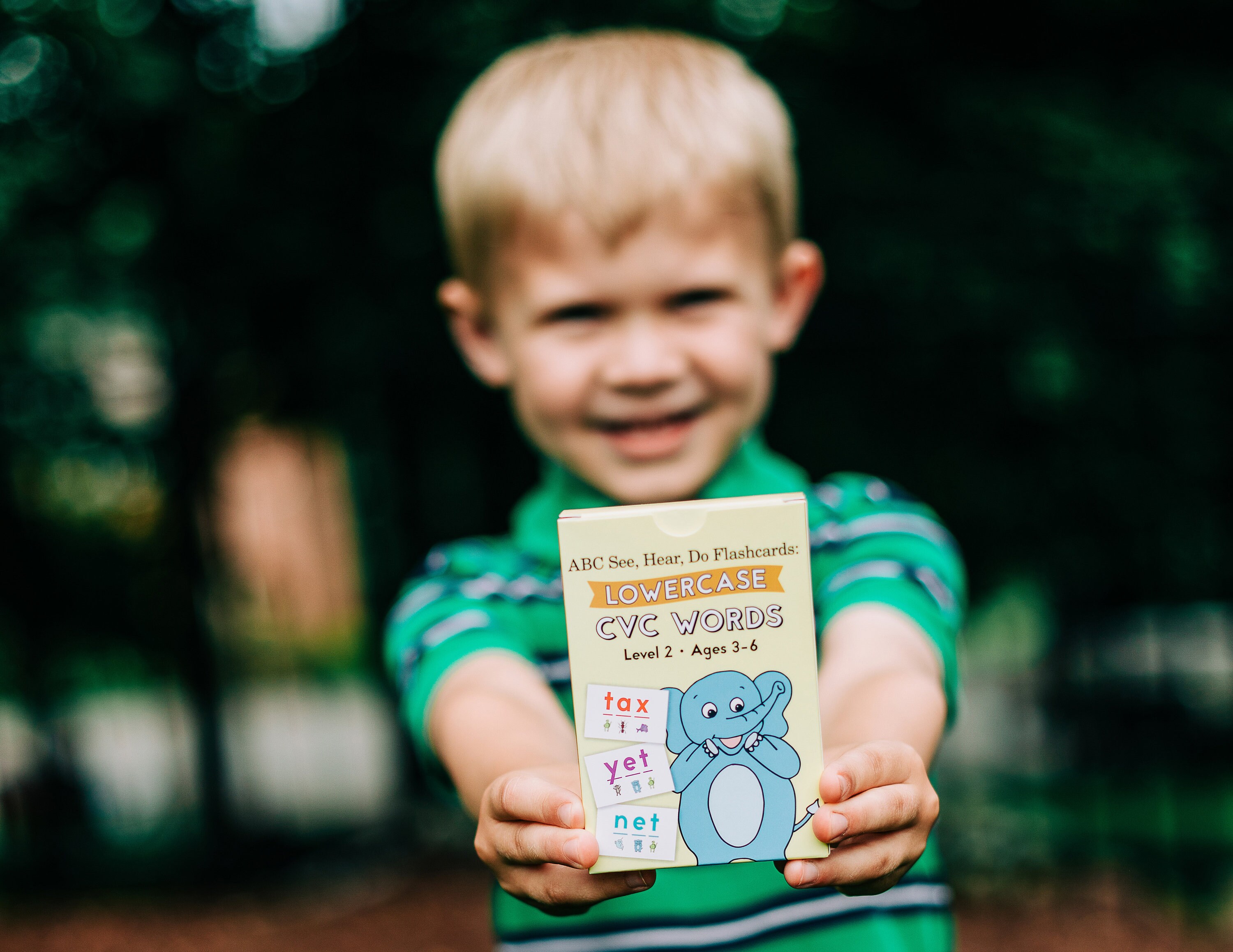 ABC See Hear Do Flashcards: Lowercase CVC Words Level 2 - Etsy