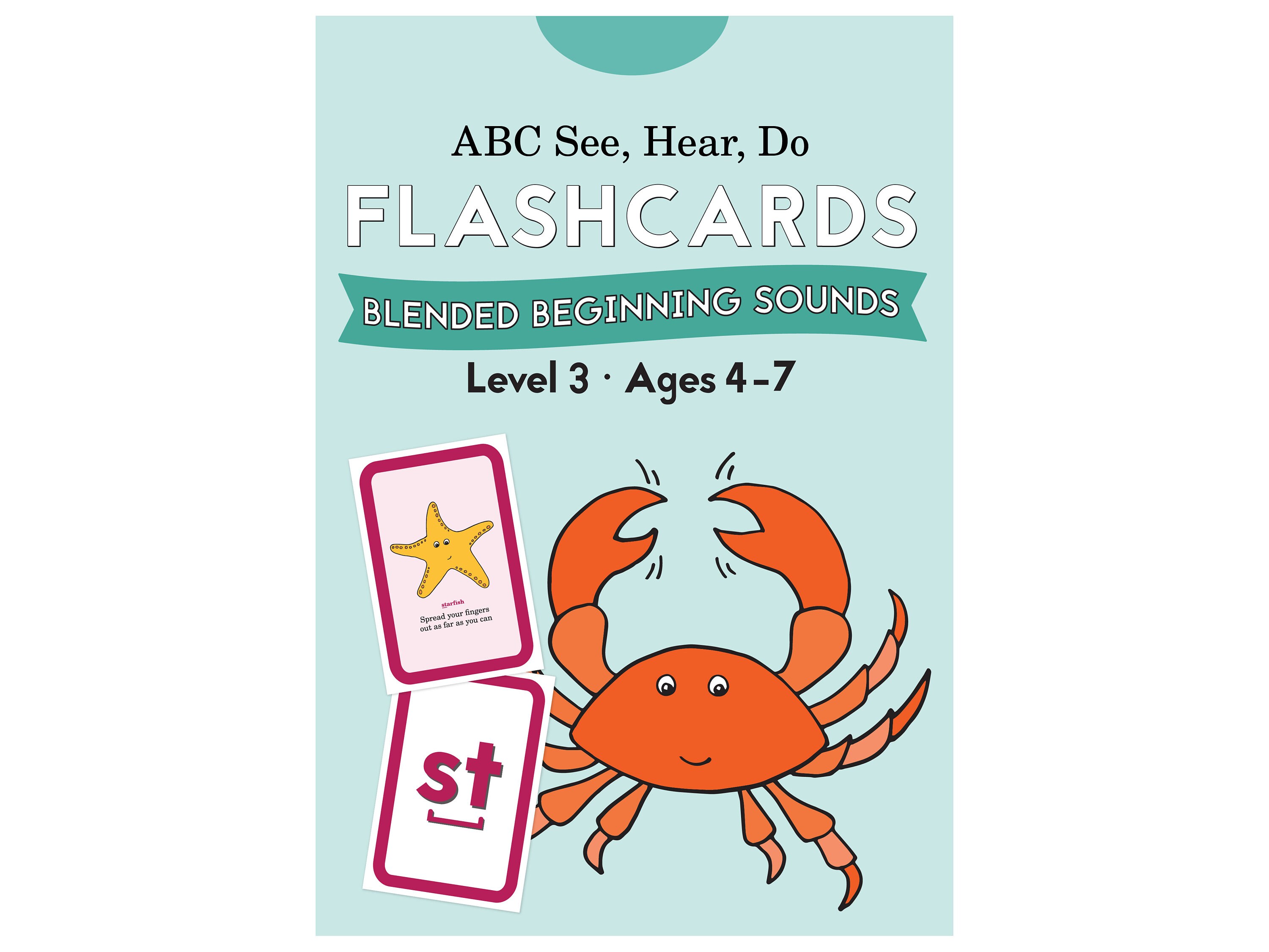 ABC See Hear Do Flashcards: Blended Beginning Sounds Level 3 - Etsy UK