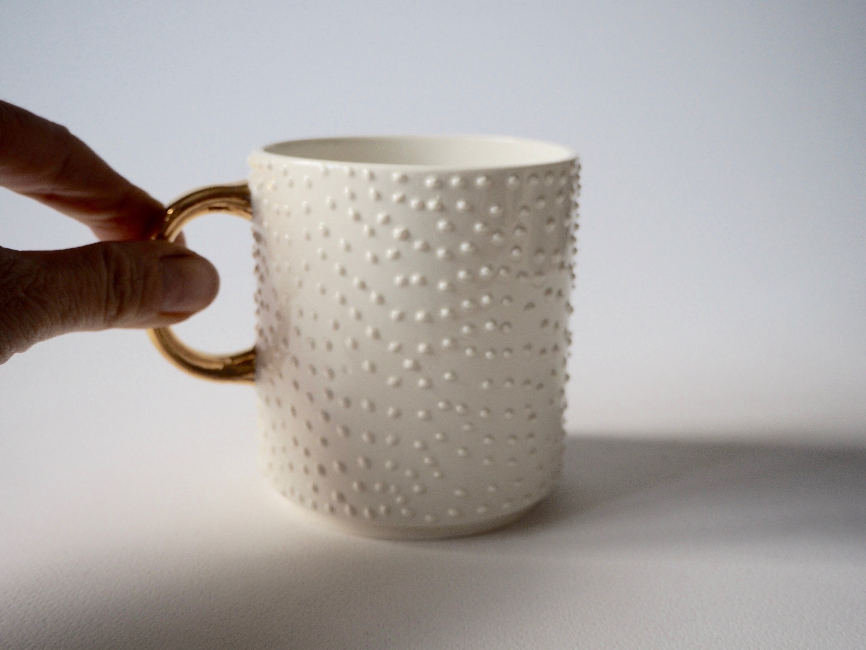 GOLD HANDLE CUP - Etsy