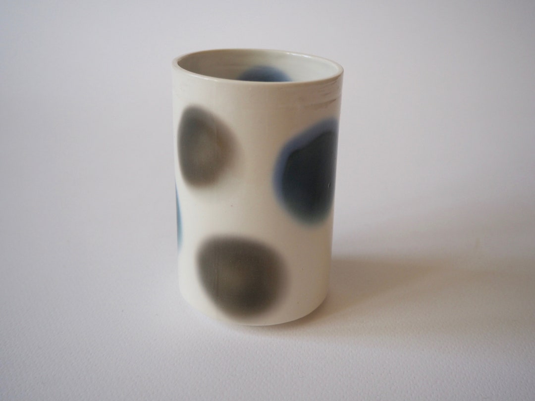 DOTTED PORCELAIN CUP coffee Cup tea Cup Ceramic Cup - Etsy